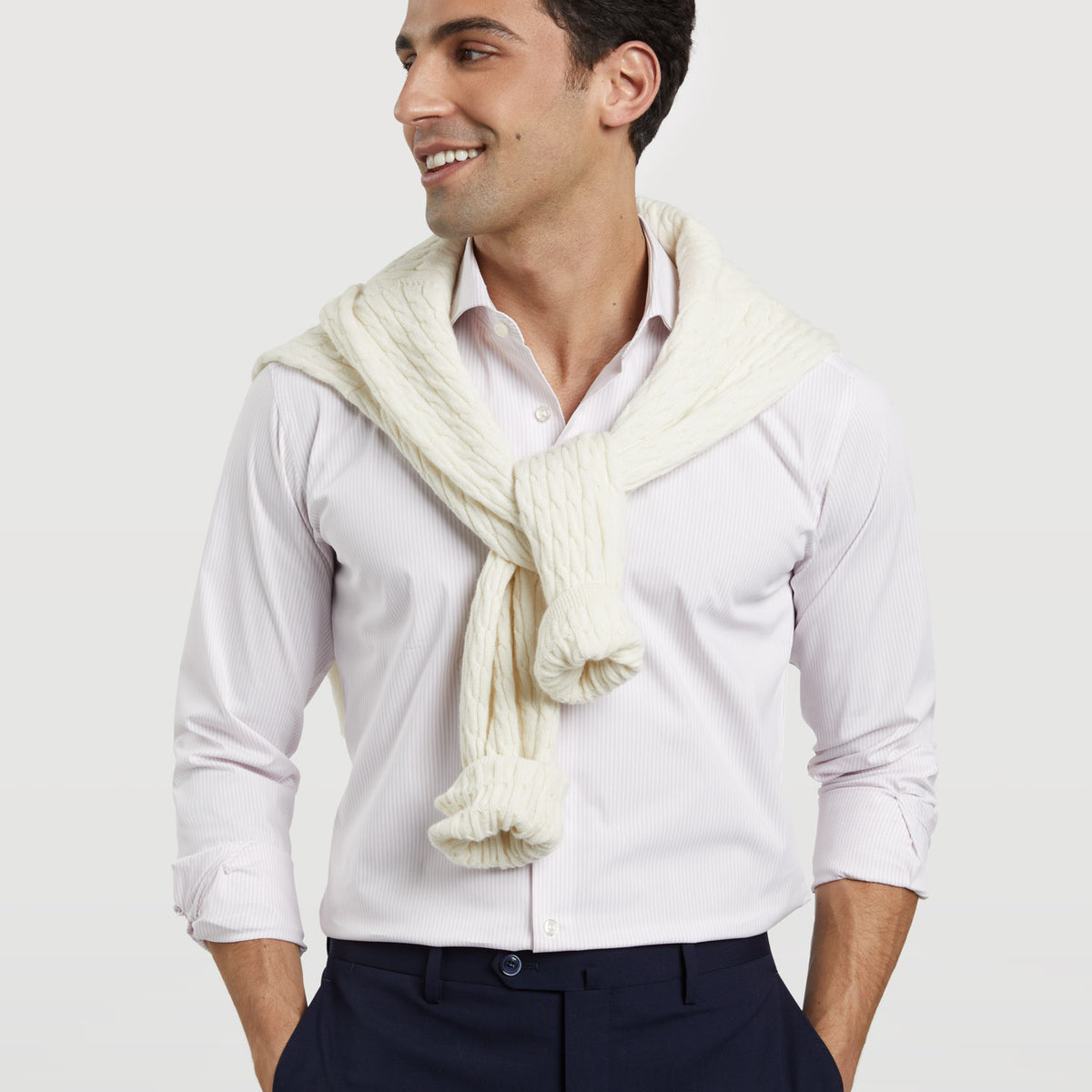 Slim Fit K-Easy Stripes Formal Shirt – Sacoor Brothers