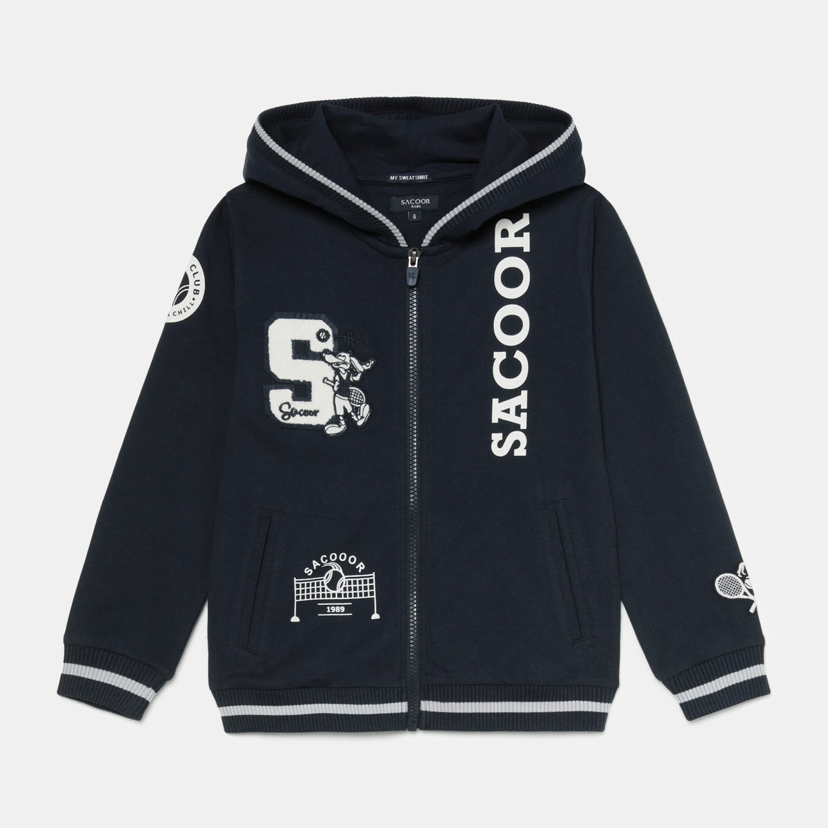 Sacoor Tennis Prints Fleece Jacket – Sacoor Brothers