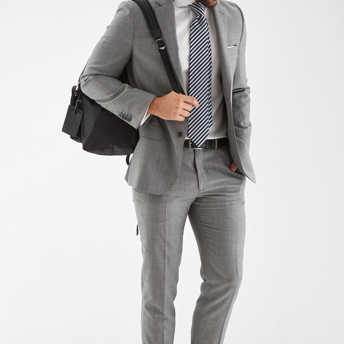Men's Super 140?s Wool Slim Fit Suit – Sacoor Brothers